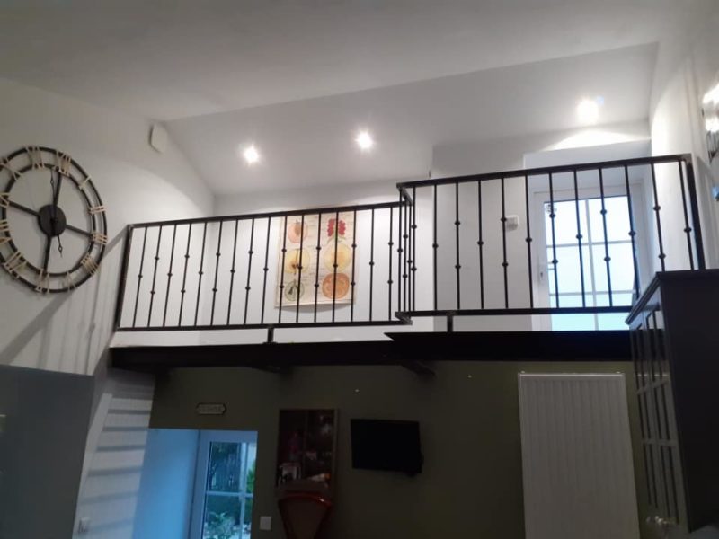 Rambarde mezzanine - VINCENT GATINEAU - Ferronnier d'Art